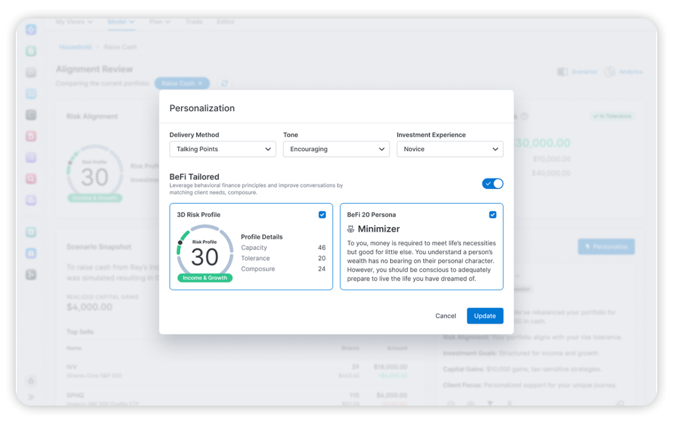 Portfolio Compare Tool | Orion