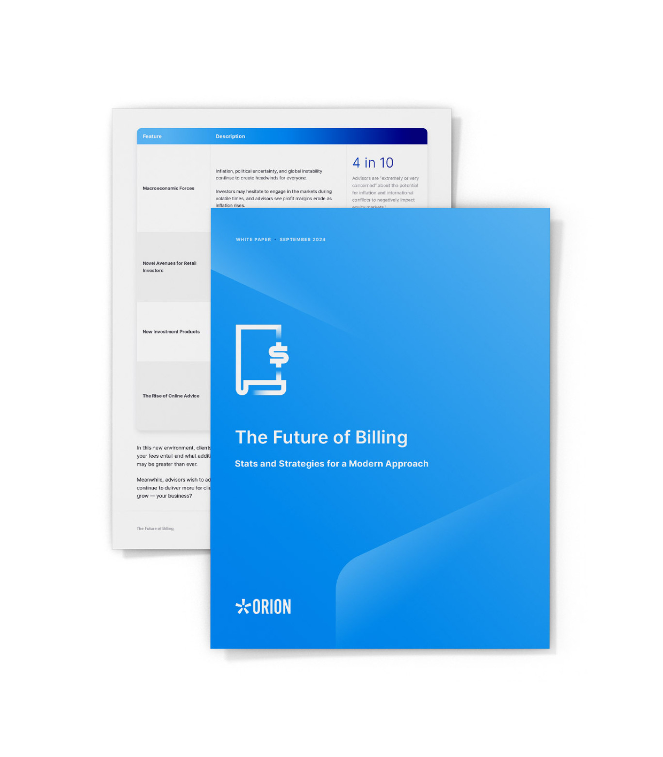 Orion Billing and Reporting | Portfolio Accounting Advisor Solution | Orion