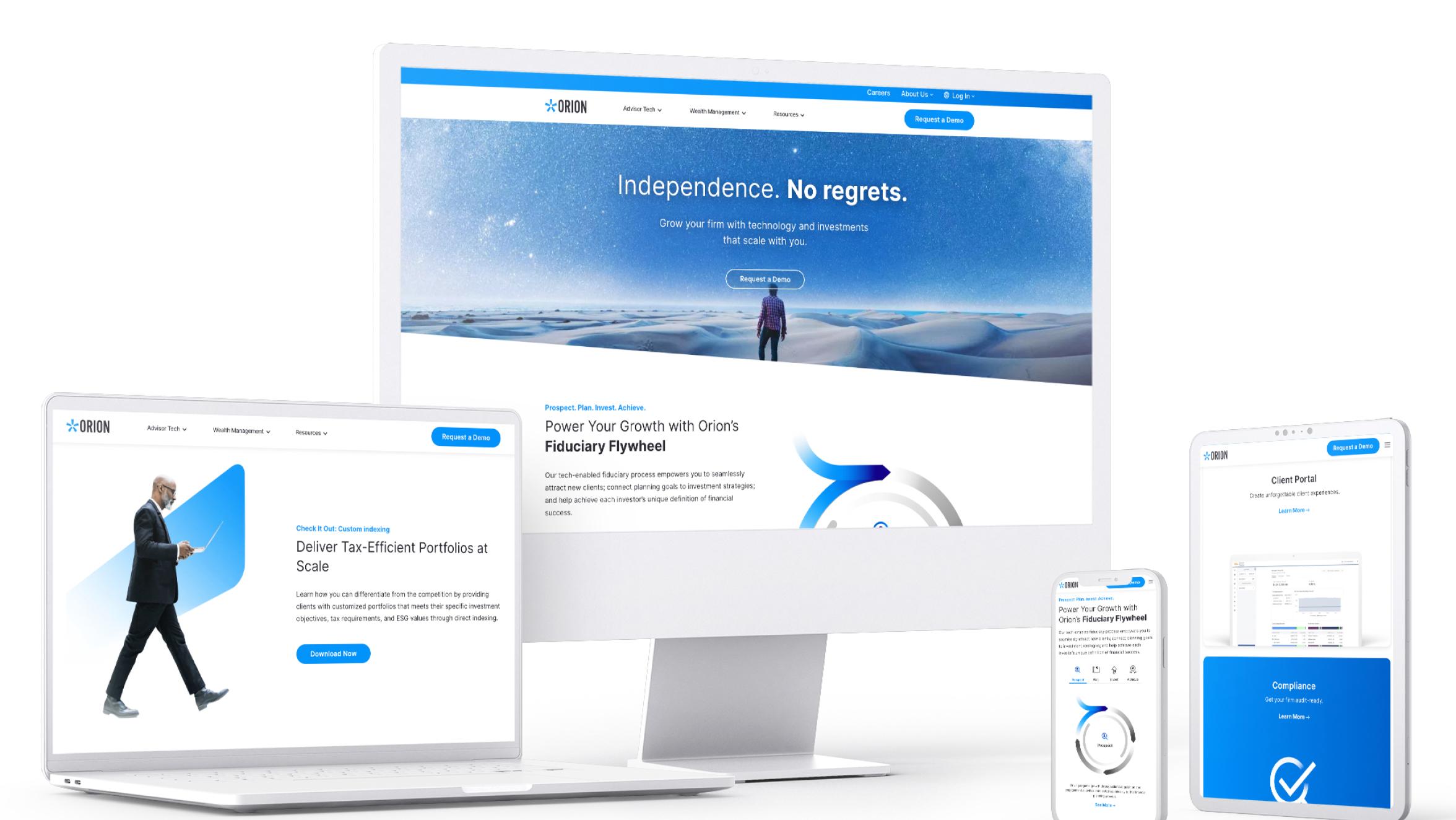 Orion Launches New Website for Growth-Minded Advisors | Orion